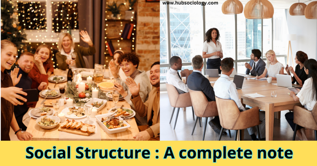 Social Organization: A Complete and Comprehensive Note